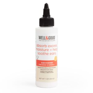 well & good dog ear powder 1 oz.