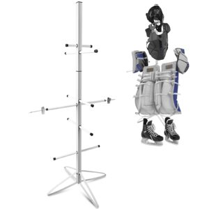 hockey equipment dryer rack metal hockey equipment gear hockey equipment dryer gear holder sports tree dryer stand deluxe model gear drying rack for boys hockey football lacrosse 55 x 21 inch (1 pack)