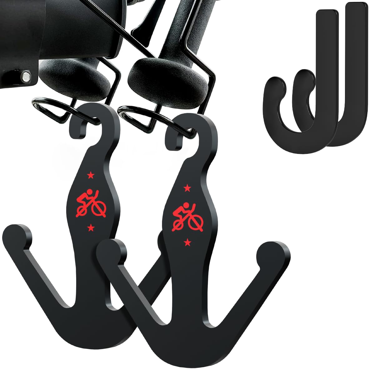 Shoes Hangers Compatible with Peloton Original Bike & Bike+, Matte Accessories