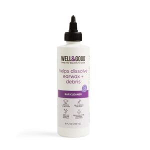 well & good dog ear cleaner 8 fl. oz.