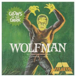 atlantis toy & hobby inc. lon chaney jr. the wolfman glow limited edition aana450 plastic models other misc