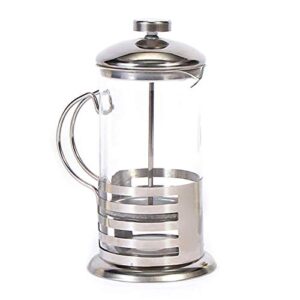 meialla coffee espresso maker pot coffee tea percolator filter stainless steel glass teapot cafetiere press plunger 350ml