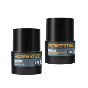 powertec 70141-p2 2-1/2-inch to 2-1/4-inch reducer, 2 pk