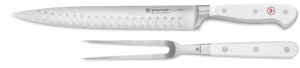 wüsthof classic white 2-piece carving set