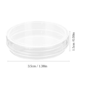 Petri Dishes with Lids:35mm/60mm/70mm Bioresearch Petri Dish Plate Culture Dishes for Science Projects Laboratories Biological Themed Party,30 pcs