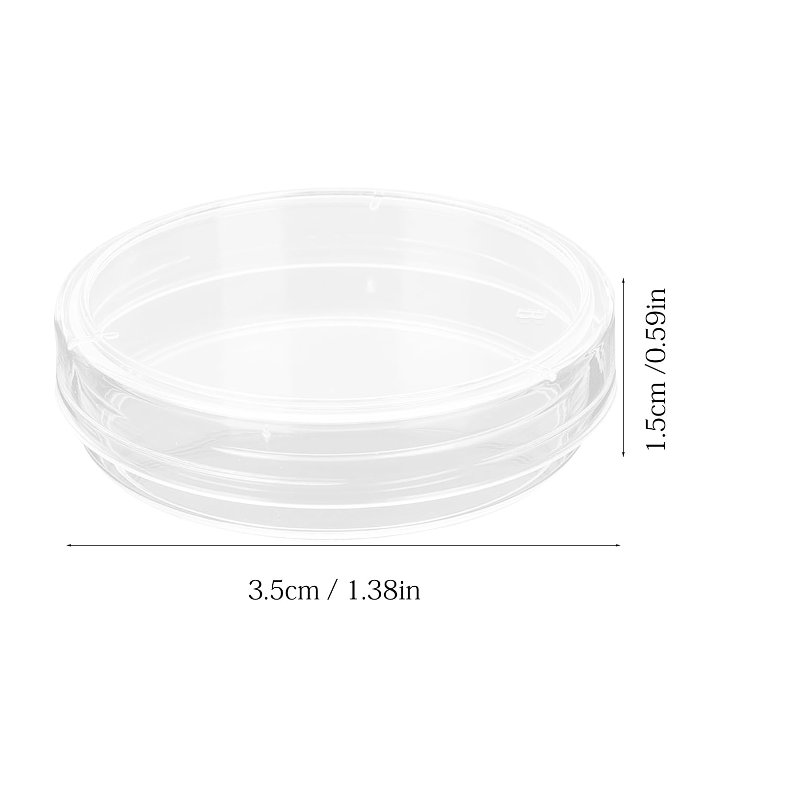 Petri Dishes with Lids:35mm/60mm/70mm Bioresearch Petri Dish Plate Culture Dishes for Science Projects Laboratories Biological Themed Party,30 pcs