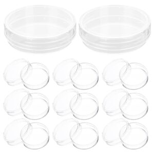 Petri Dishes with Lids:35mm/60mm/70mm Bioresearch Petri Dish Plate Culture Dishes for Science Projects Laboratories Biological Themed Party,30 pcs