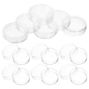 Petri Dishes with Lids:35mm/60mm/70mm Bioresearch Petri Dish Plate Culture Dishes for Science Projects Laboratories Biological Themed Party,30 pcs