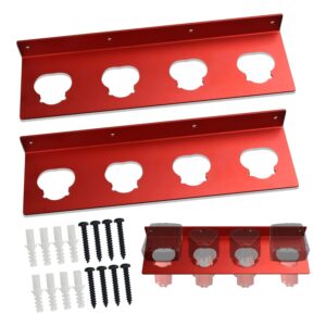 huthbrother 2-pack battery holder w/screws for milwaukee m12, 12v battery holder milwaukee, wall mount for milwaukee 12v batteries