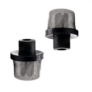 replaces 288716 airless paint sprayer 3/4-inch inlet strainer thread for magnum x5/lts15, x7/lts17, prox7/prox17, prox9/prox19, prox17/prolts 170, x19/prolts 190 airless paint sprayers (2-pack)