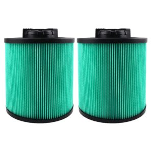 2 pack dxvc6914 hepa high efficiency cartridge filter fit for dewalt 6-16 gallon wet/dry vacuum cleaners dxv06p dxv09p dxv10p dxv10pl dxv10sa dxv12p dxv14p dxv16p