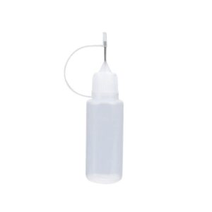 plastic squeeze bottles, refillable dropper bottles with needle tip caps portable oil bottles, durable liquid applicator bottles(10ml)