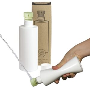 culoclean portable bidet for toilet or travel. peri bottle for men and women. handheld spray. bath essentials (glow in the dark)