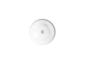 kohler k-29000-0 caxton undercounter bathroom sink, round, white