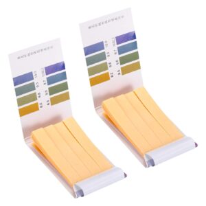 patikil ph test strips 8.2-10, 2 pack 160 indicator papers litmus tester for water food soil alkaline acid testing