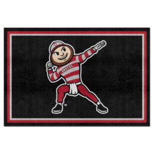 fanmats 36442 ohio state buckeyes 5ft. x 8 ft. plush area rug