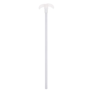 baluue ptfe electric stirring rod 310 mm/12 inch length stirrer with paddle mixer shaft accessories electric overhead stirrer for lab