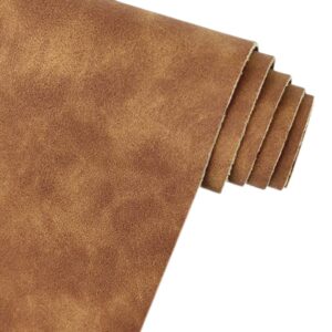 brown soft faux suede fabric 30x135cm synthetic faux leather frosted leatherette for home chair furniture diy accessories