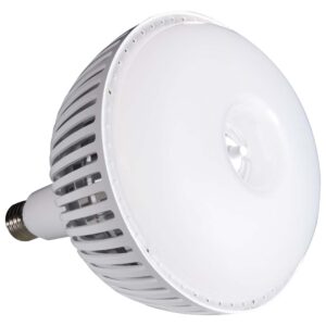 satco 130w led 5000k hid mogul extended base replacement lamp-12.4 inches length and 9.65 inches wide