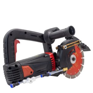 VICSEC 8'' Electric Concrete Saw 4800W Wall Chaser Concrete Cutter for Brick, Concrete Wall, Granite, Marble, Tile with 8" Saw Blade, Water Pump, Water Hose