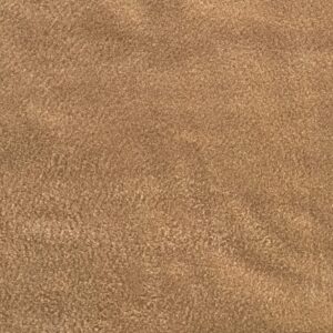 solid mushroom brown (medium weight) anti-pill fleece fabric by the yard