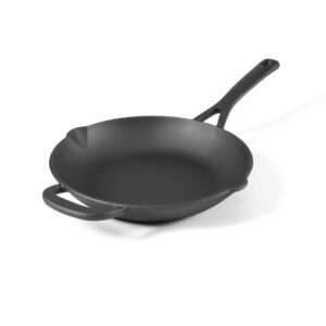 martha stewart pre seasoned cast iron 10" skillet