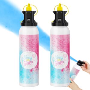 workkeep gender reveal fire extinguisher color blasters: 2 pcs blue blaster only for baby boy with blue smoke suitable for gender reveal party decorations (blue)