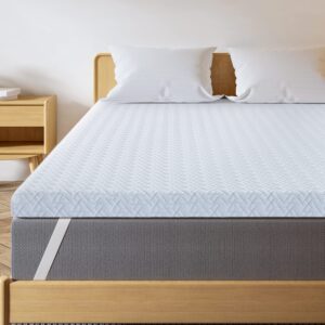 maxzzz 3 inch twin mattress topper - cool gel memory foam mattress topper extra firm bed topper with cover, hard mattress topper for back relax,certipur-us certified