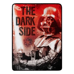 northwest star wars micro raschel throw blanket, 46" x 60", galaxy ruler