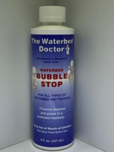 waterbed bubble stop