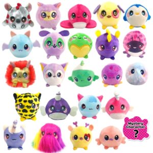 squeezamals eenie teenies 10pks with an eenie teenie character in each! collect all 24 characters from series 1! mini-blind packed fun! made, safe materials