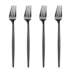 keawell black 4-piece forks (7.2" salad fork)