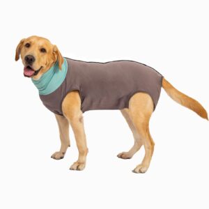 musraya dog surgery recovery suit, onesies for dogs after surgery, dog spay recovery suit female, breathable neutering recovery suit for male dogs, puppy onesies dog surgical suit (darkgrey,s)