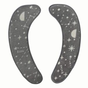 xiaozhenjida toilet seat cushion the starry sky toilet cover seat pad washable toilet seat cushion for family