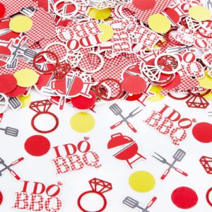 bbq bachelorette party decorations i do bbq party confetti for adult 200 pcs i do bbq bachelorette party decorations i do bbq table decoration confetti summer picnic i do bbq decoration supplies for wedding, engagement, bridal shower outdoor indoor