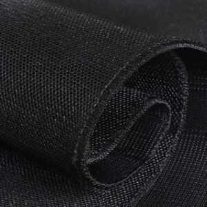 breathable 3d air mesh fabric,light 3 layers sandwich spacer mesh fabric, apply to diy craft,upholstery,home applications, chair,bags,clothes,shoes, lining, 1yard/36"x56",sold by the yard (black)