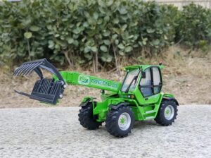 for ros merlo multifarmer 30.9 top2 telescopic boom forklift truck 1/32 diecast truck pre-built model