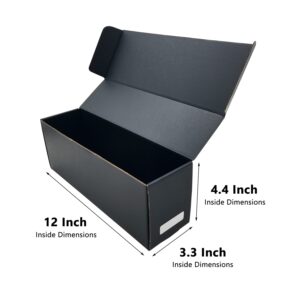 Fageverld Card Toploader Storage Box Fits Magnetic Card Holders, Baseball Sports Card Storage Boxes, Trading Card Box, Toploader Case