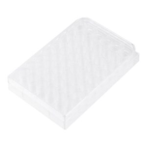 tehaux 48 holes disposable serving tray pill filler tray tube rack for lab equipment well cap ceramic tray tissue culture plate tissue culture kit tool tray tools cub ceramics