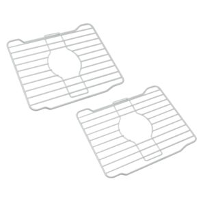 better houseware small white sink protector (2 pack)