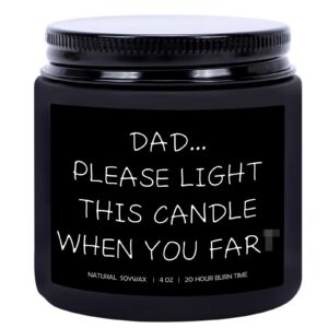 being your favorite child funny scented candle, best mom & dad gifts, unique mother's day father's day gifts from daughter son kids, birthday christmas gift ideas for parents, sandalwood scented