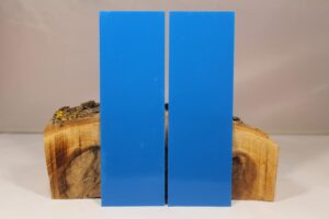 composite knife handles scales resin blanks (blue g-10)