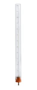 turbidity tube with secchi disk, 60cm scale - eisco labs