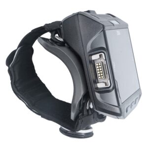 Wristband PDA Holder, Wrist Mount Strap for Zebra WT6000 WT60B0 Handheld Computer Scanner, Great for Baggage Handlers,Postal Carriers,Retail Workers, Warehouse Employees (Black) SG-NGWT-WRMTS-01