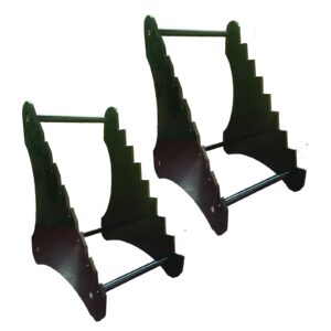 2 stand knife display stand arcylic black8