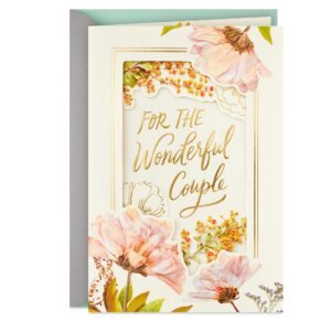 hallmark wedding card, bridal shower card, engagement card (wonderful couple)