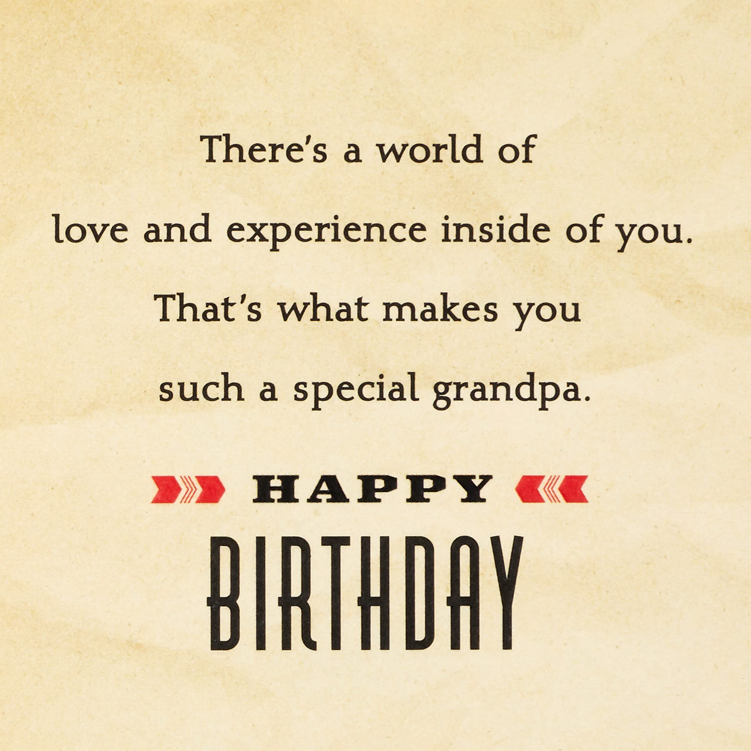 Hallmark Disney Birthday Card for Grandpa (Vintage Mickey Mouse)