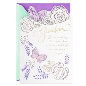 hallmark birthday card for grandma (wonderful gift)