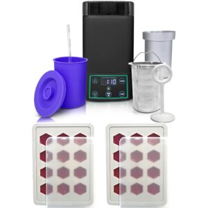 decarboxylator and infuser machine, magic herb butter maker machine, oil infuser machine, gummy maker, mess free, easy to use – edioven & 2 gummy molds