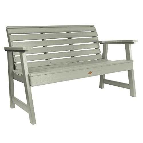 Highwood Weatherly Garden Bench, 4ft, Eucalyptus